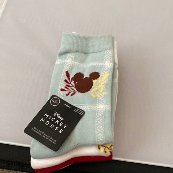 Disney | Accessories | Disney Mickey Mouse Crew Socks 4 Pairs | Poshmark